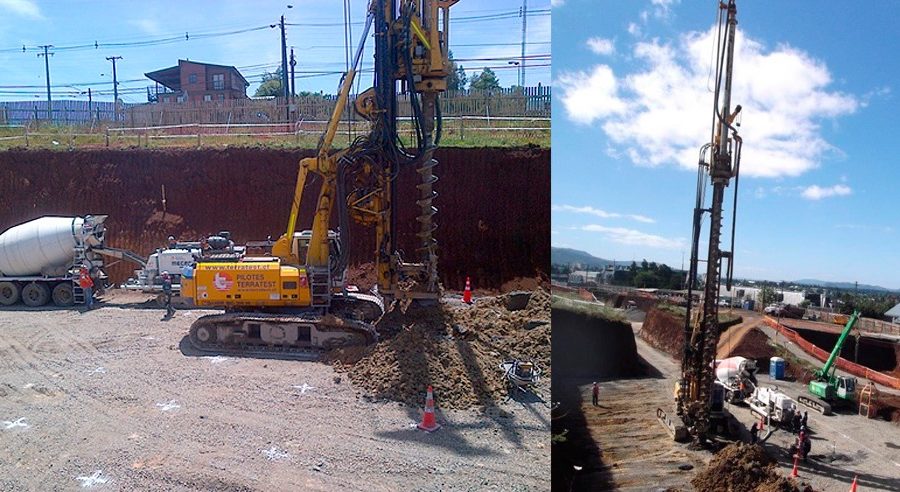 Obras - Pilotes Terratest ¡Soluciones versátiles, eficientes!